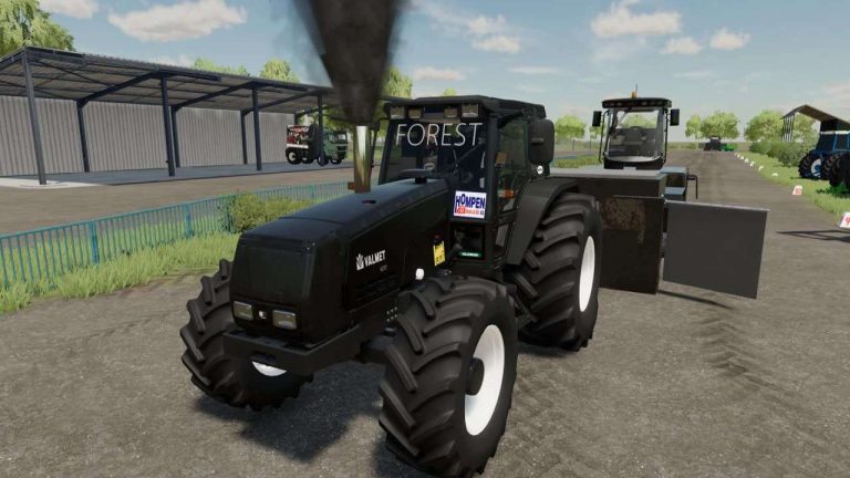 Forsttraktor-Puller 2023 v1.1.0.0 Mod | Landwirtschafts Simulator 25 ...