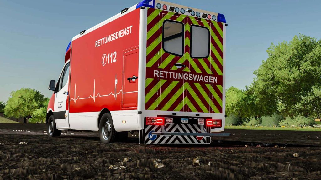 Mercedes-Benz Sprinter Strobel Krankenwagen v1.0.0.0 Mod ...