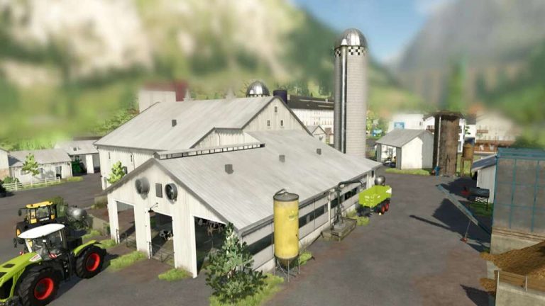USA White Farm Buildingpack v1.0.0.0 Mod | Landwirtschafts Simulator 25 ...