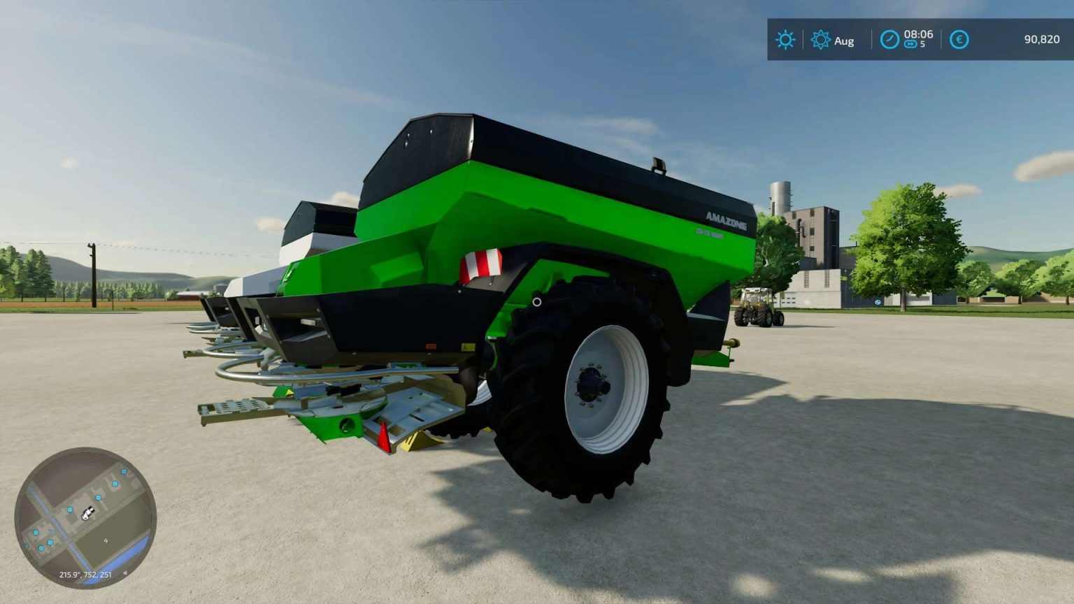 Amazone Dünger & Kalkstreuer v1.0.0.0 Mod | Landwirtschafts Simulator 25 Mods / LS25 Mods