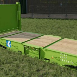 Flat-Rack-Container v1.0.0.0 Mod | Landwirtschafts Simulator 25 Mods ...