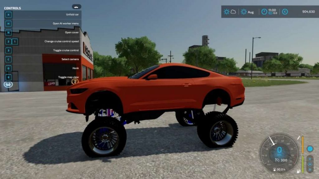 2018 Ford Mustang Lifted v1.0.0.0 Mod | Landwirtschafts Simulator 25 ...