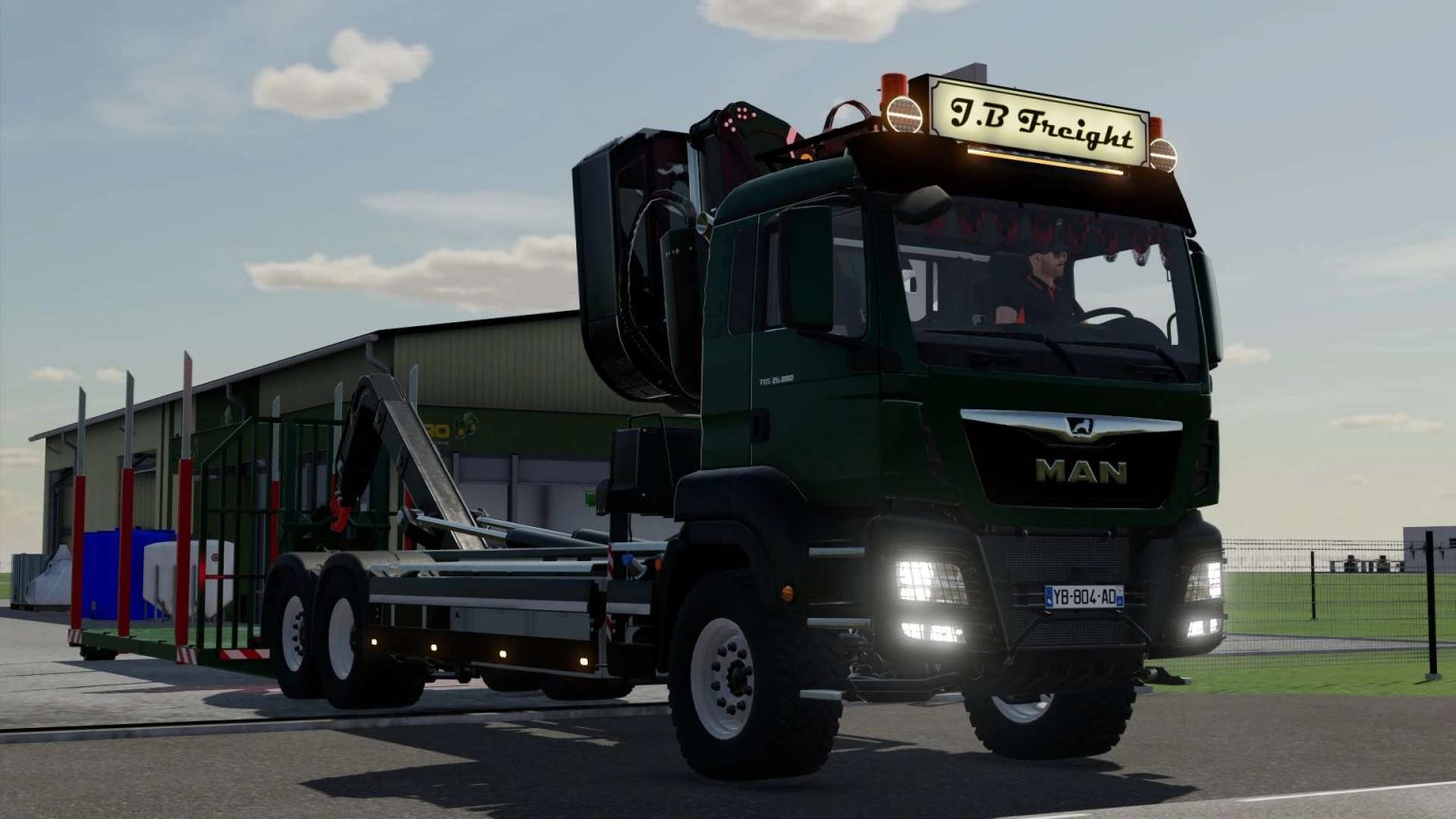 MAN TGS HKL + Kran (Bearbeiten) v1.0.0.0 Mod | Landwirtschafts ...