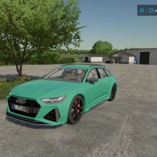 Audi RS6 v1.0.0.1 Mod | Landwirtschafts Simulator 25 Mods / LS25 Mods