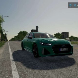 Audi RS6 v1.0.0.1 Mod | Landwirtschafts Simulator 25 Mods / LS25 Mods