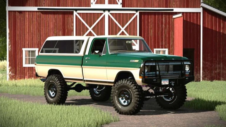 FORD F-100 v1.0.0.0 Mod | Landwirtschafts Simulator 25 Mods / LS25 Mods