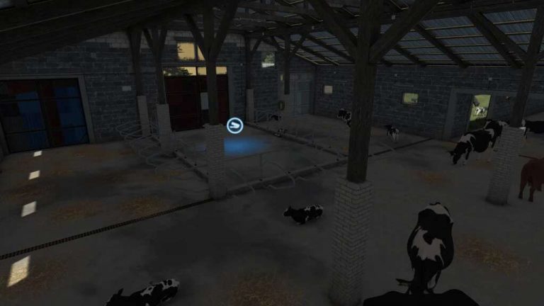 Old Brick Cow Barn v1.0.0.0 Mod | Landwirtschafts Simulator 25 Mods ...