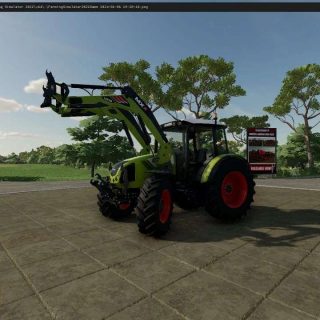 Claas Axos 330 BETA v1.0.0.0 Mod | Landwirtschafts Simulator 25 Mods ...