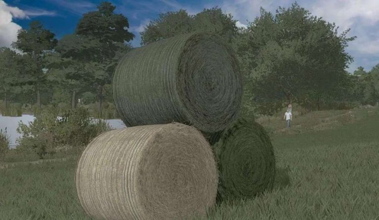 Texturen von Stroh-, Heu- und Grasballen v1.0.0.0 Mod | Landwirtschafts ...