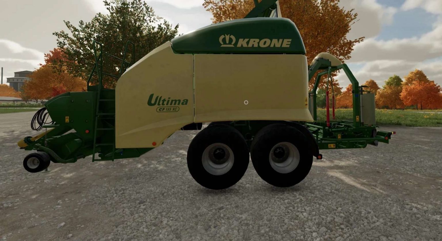 Krone Ultima CF 155 XC v2.0.0.0 Mod | Landwirtschafts Simulator 25 Mods ...