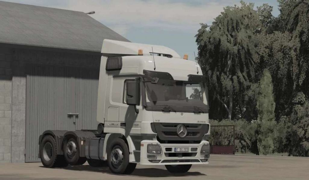 Mercedes Actros MP3 Agro v1.0.0.0 Mod | Landwirtschafts Simulator 25 ...