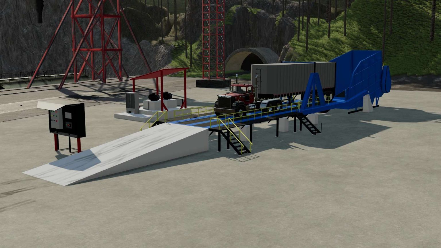 Pitts Chip Trailer v1.0.0.1 Mod | Landwirtschafts Simulator 25 Mods ...