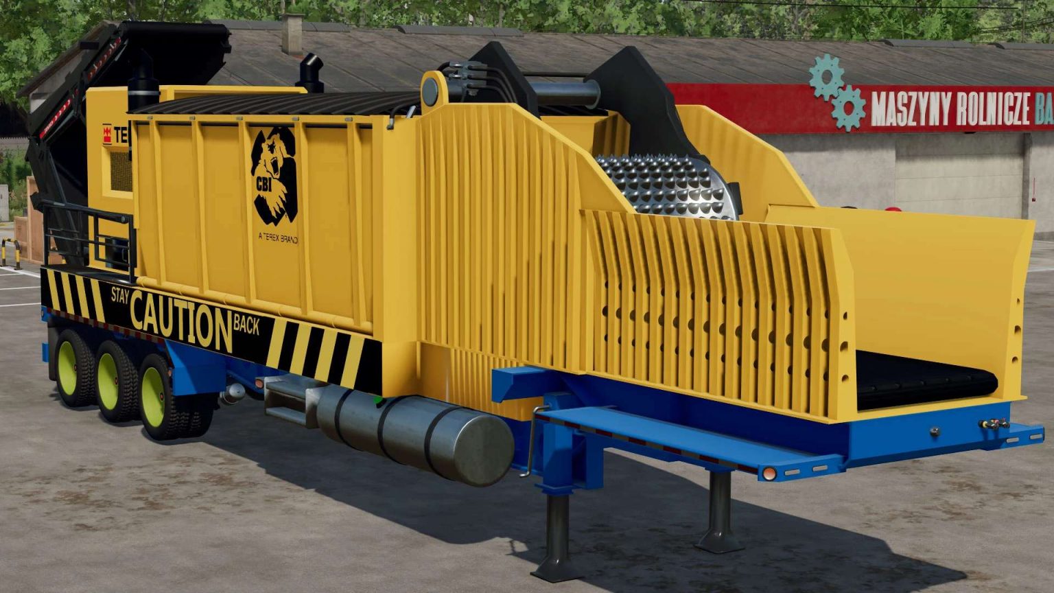 Terex CBI Magnum Force Holzhäcksler v1.0.0.0 Mod | Landwirtschafts ...