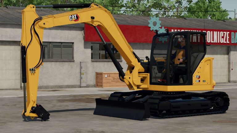 CAT 309 CR Minibagger v1.0.0.0 Mod | Landwirtschafts Simulator 25 Mods ...