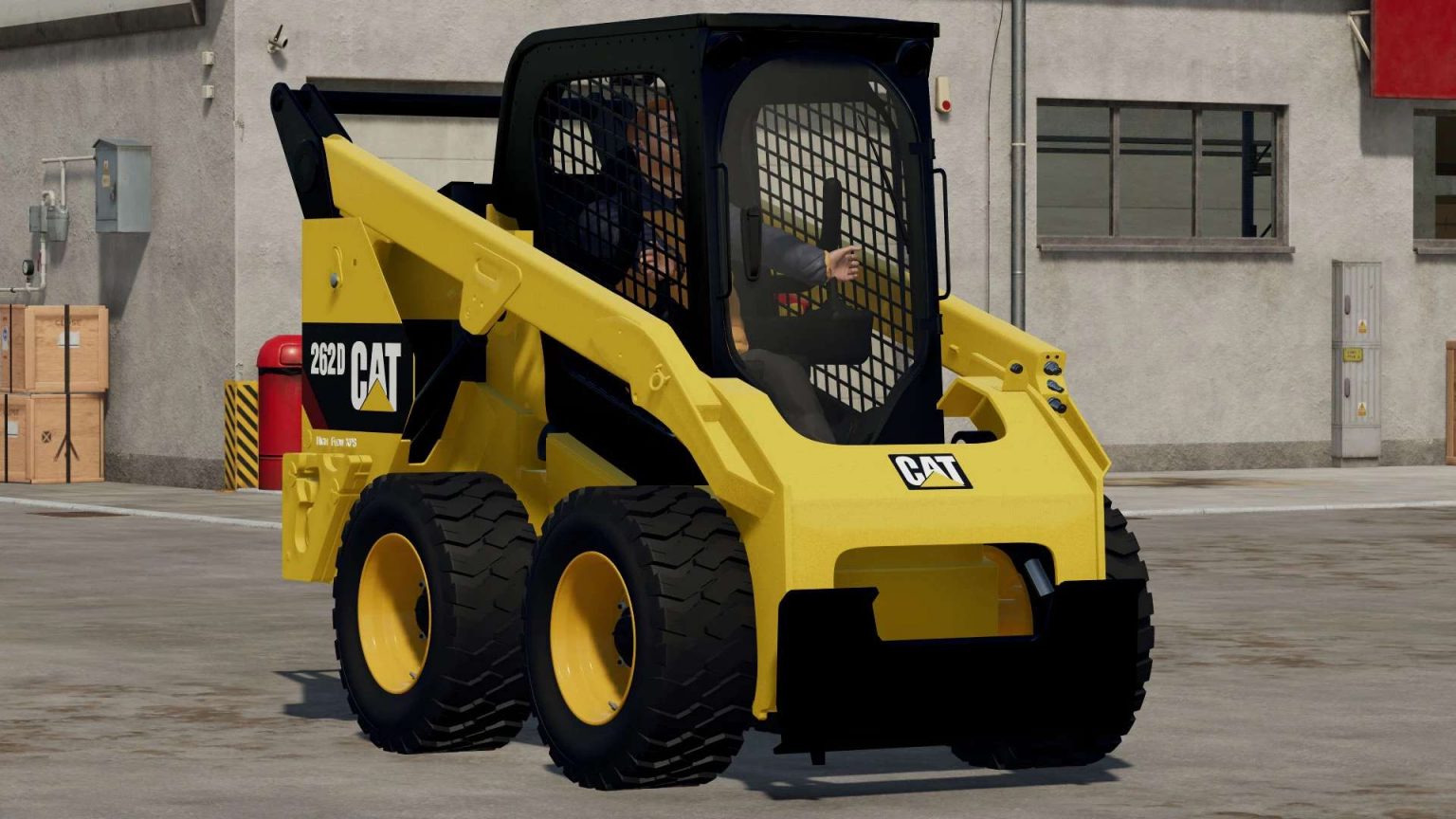CAT 626D Kompaktlader v1.0.0.0 Mod | Landwirtschafts Simulator 19 Mods ...