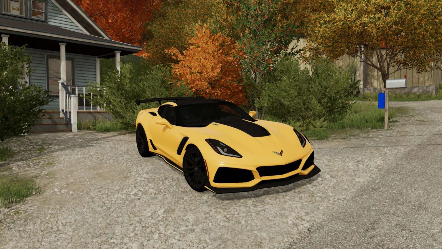 Chevrolet C7 Corvette ZR1 2019 v1.0.0.0 Mod | Landwirtschafts Simulator ...