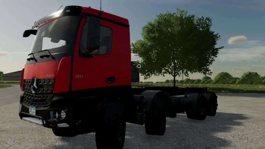 Mercedes Arocs 8x8 ITRunner v1.0.0.0 Mod | Landwirtschafts Simulator 25 Mods / LS25 Mods