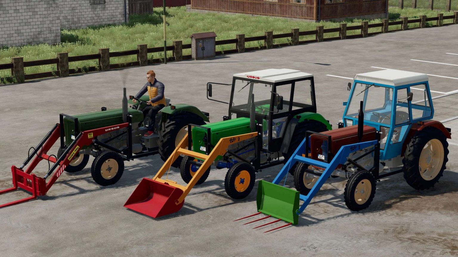Ursus Traktoren Paket & Werkzeuge v1.0.0.0 Mod | Landwirtschafts ...