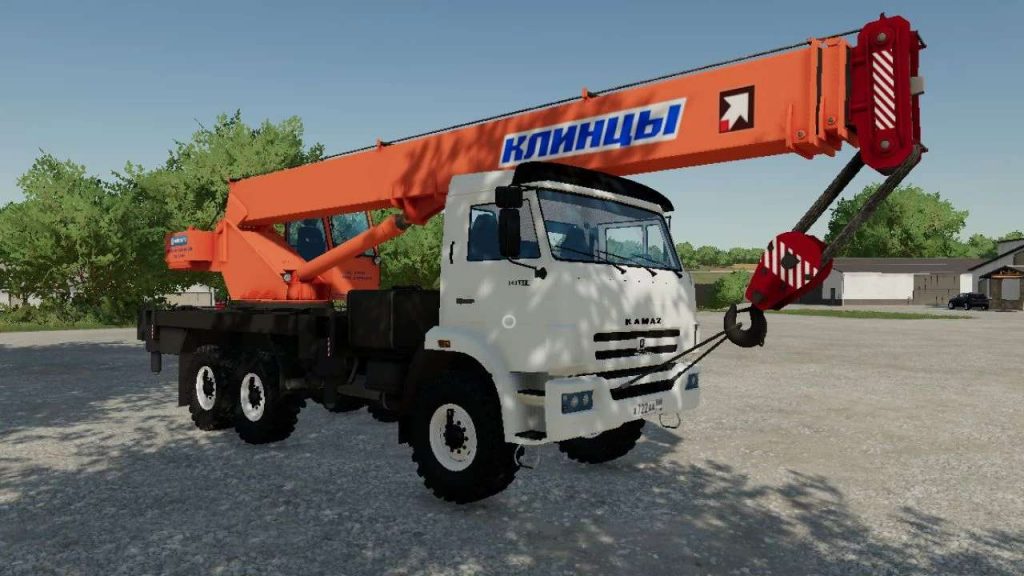 LS22 Kamaz Kran Klincy 6x6 v2.0.0.0 Mod | Landwirtschafts Simulator 25 ...