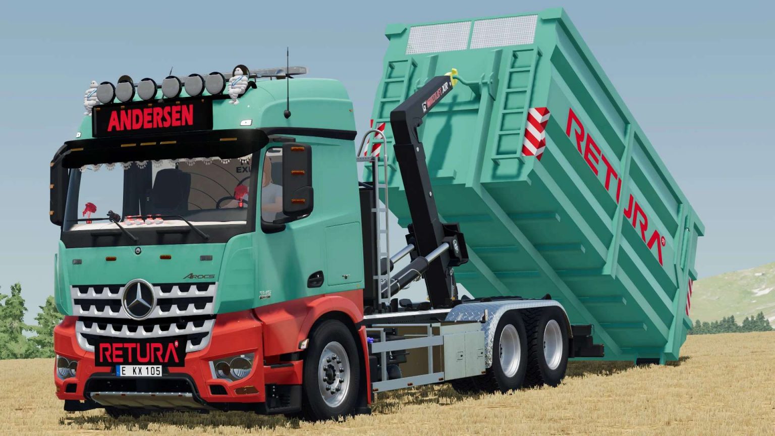 Mercedes Arocs IT Runner v1.0.0.0 Mod | Landwirtschafts Simulator 19 ...