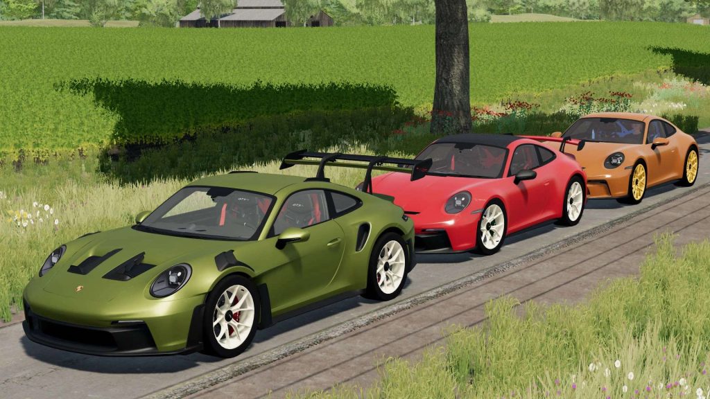 Porsche 911 GT3 Cars Pack v1.0.0.0 Mod | Landwirtschafts Simulator 25 ...
