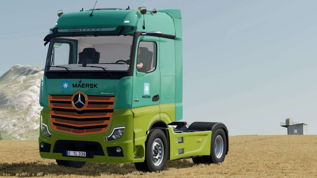 2020 Mercedes Benz Actros MP5 Maersk Group v1.0.0.0 Mod ...