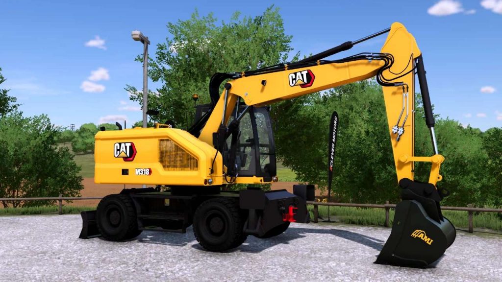Cat M318 v1.0.0.0 Mod | Landwirtschafts Simulator 25 Mods / LS25 Mods