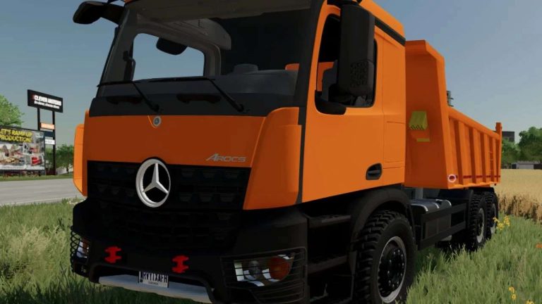 Mercedes Arocs v1.0.0.0 Mod | Landwirtschafts Simulator 25 Mods / LS25 Mods