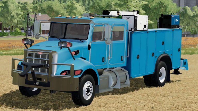Peterbilt 340 Service-LKW v1.0.0.0 Mod | Landwirtschafts Simulator 25 ...