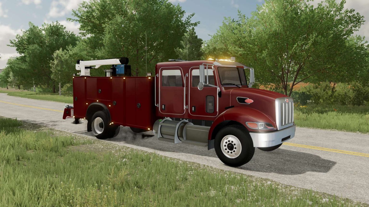 Peterbilt 340 Service v1.0.0.0 Mod | Landwirtschafts Simulator 25 Mods ...