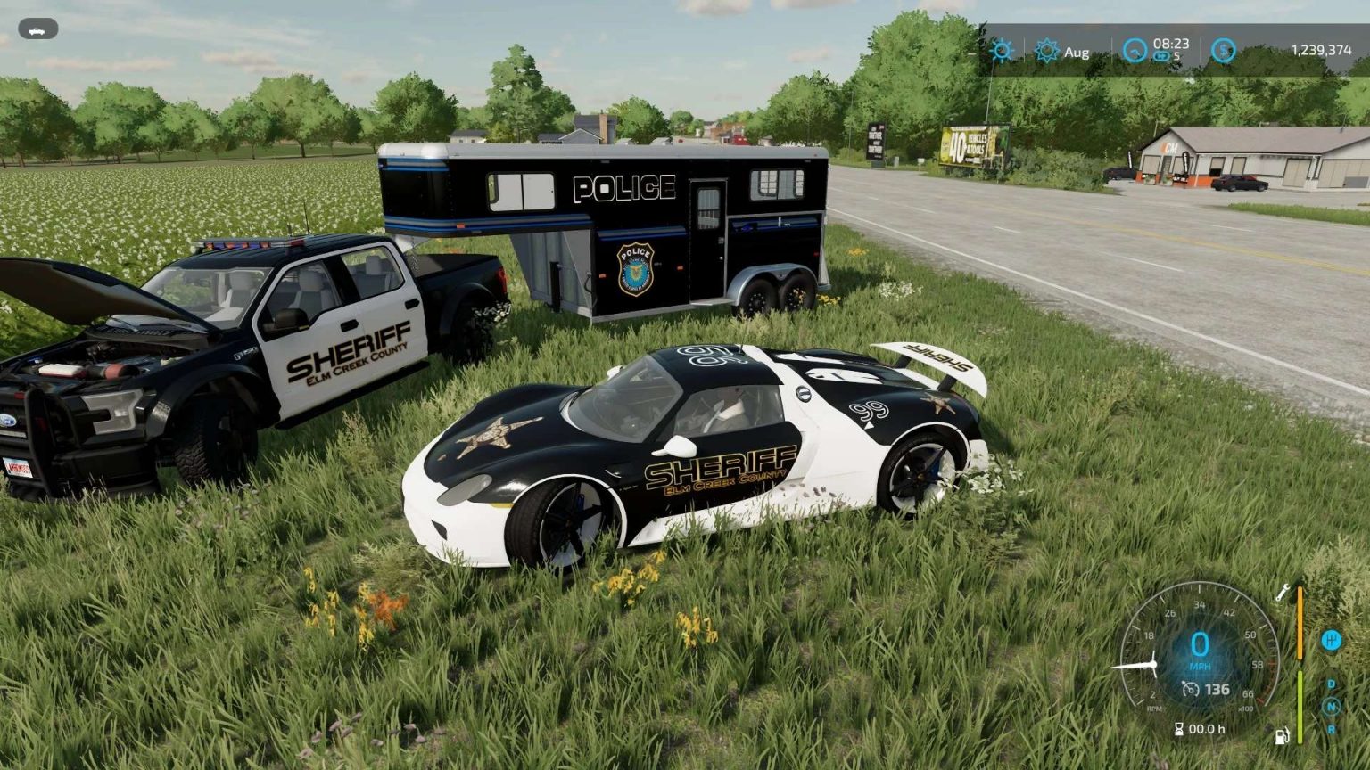 Polizei Mod Pack v1.0.0.0 Mod | Landwirtschafts Simulator 25 Mods ...