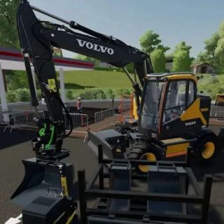 Volvo EWR150E v1.0.0.0 Mod | Landwirtschafts Simulator 25 Mods / LS25 Mods
