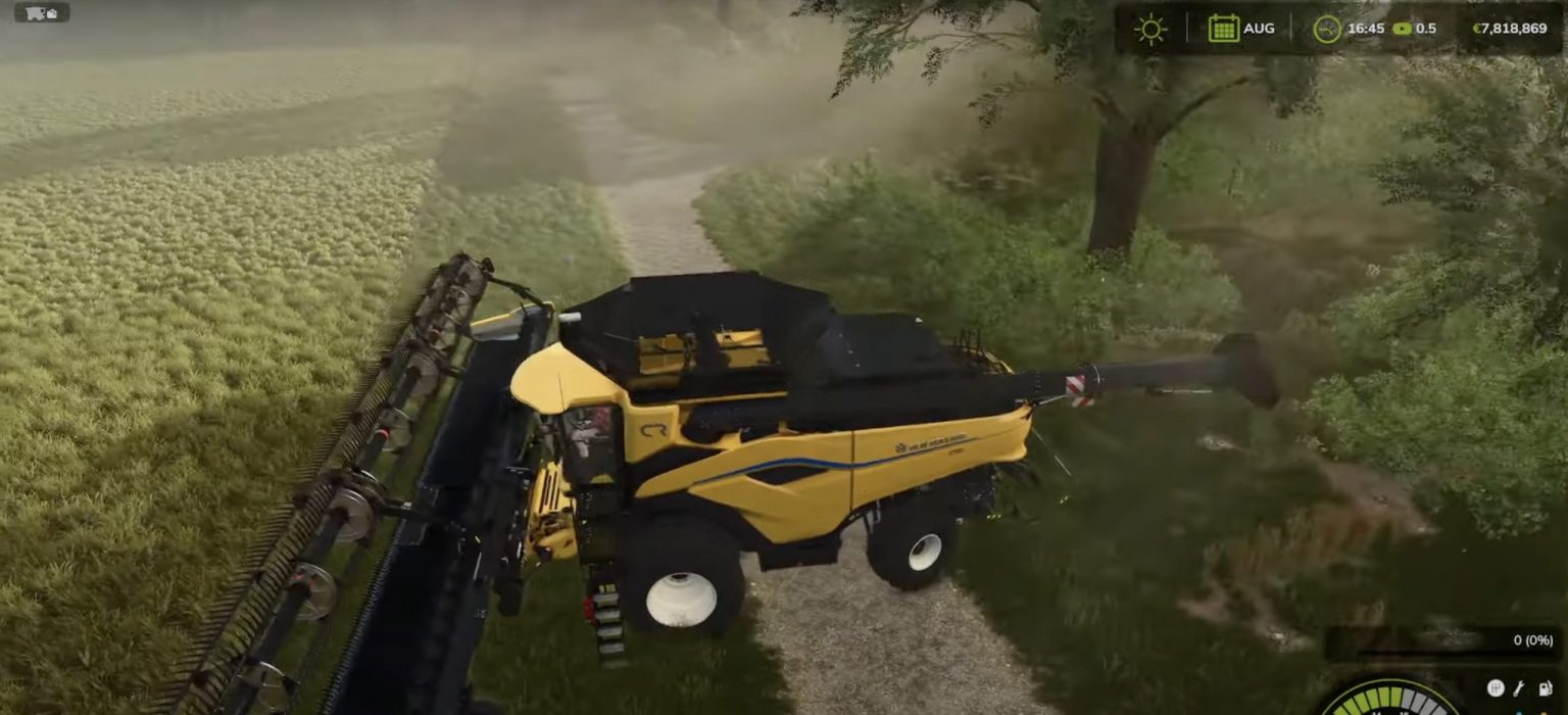 FS25 Reisernte (Gameplay)