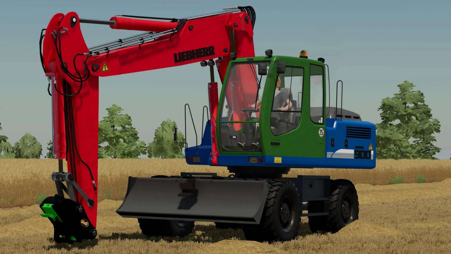 Liebherr 900C v1.0.0.0 Mod | Landwirtschafts Simulator 25 Mods / LS25 Mods