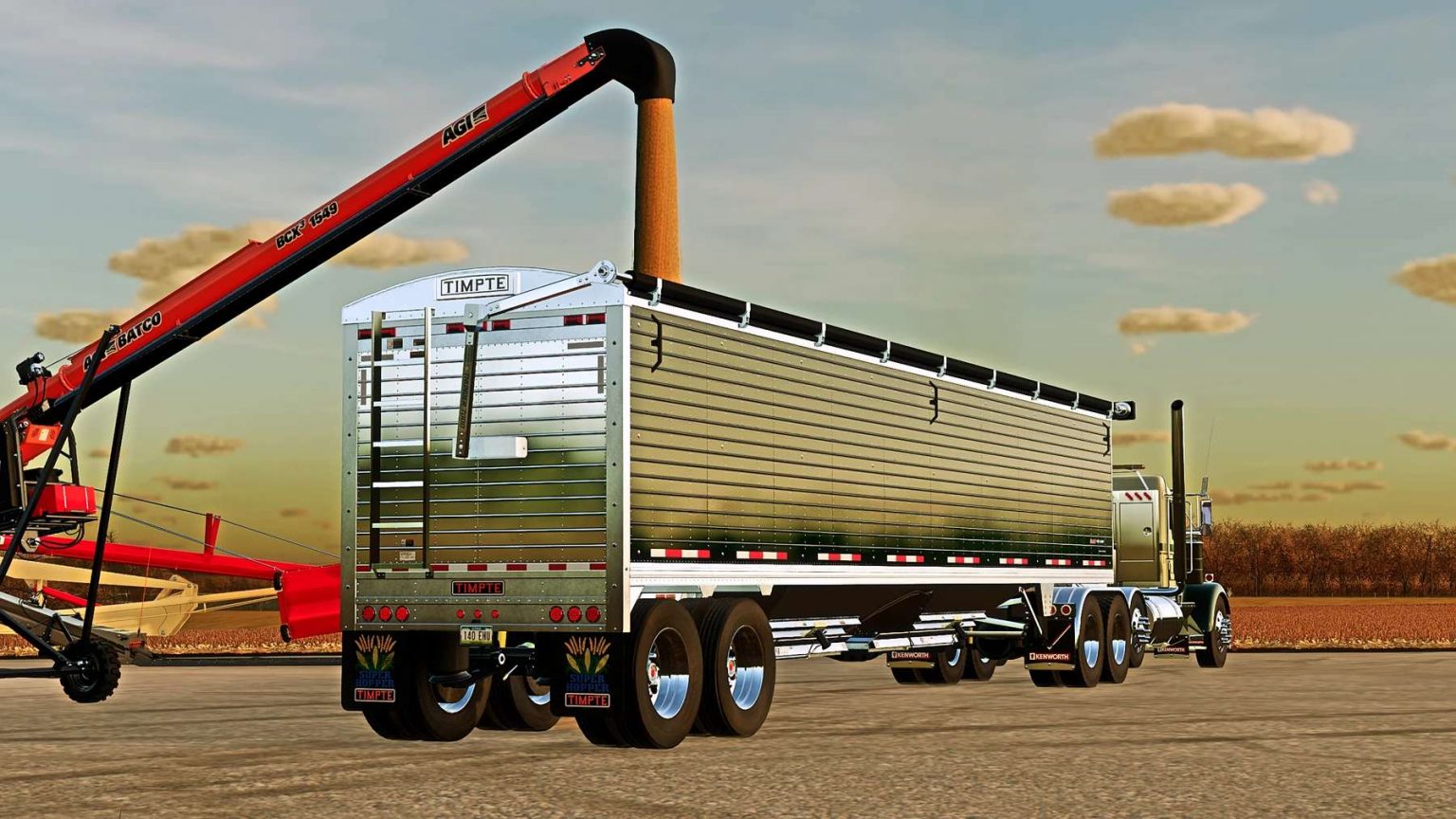 Timpte Super Cube 43 v1.0.0.0 Mod | Landwirtschafts Simulator 25 Mods ...