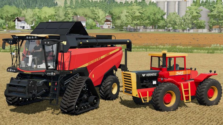 Versatile 835/975 Traktor & Versatile RT 520 Harvester v1.0.0.0 Mod ...