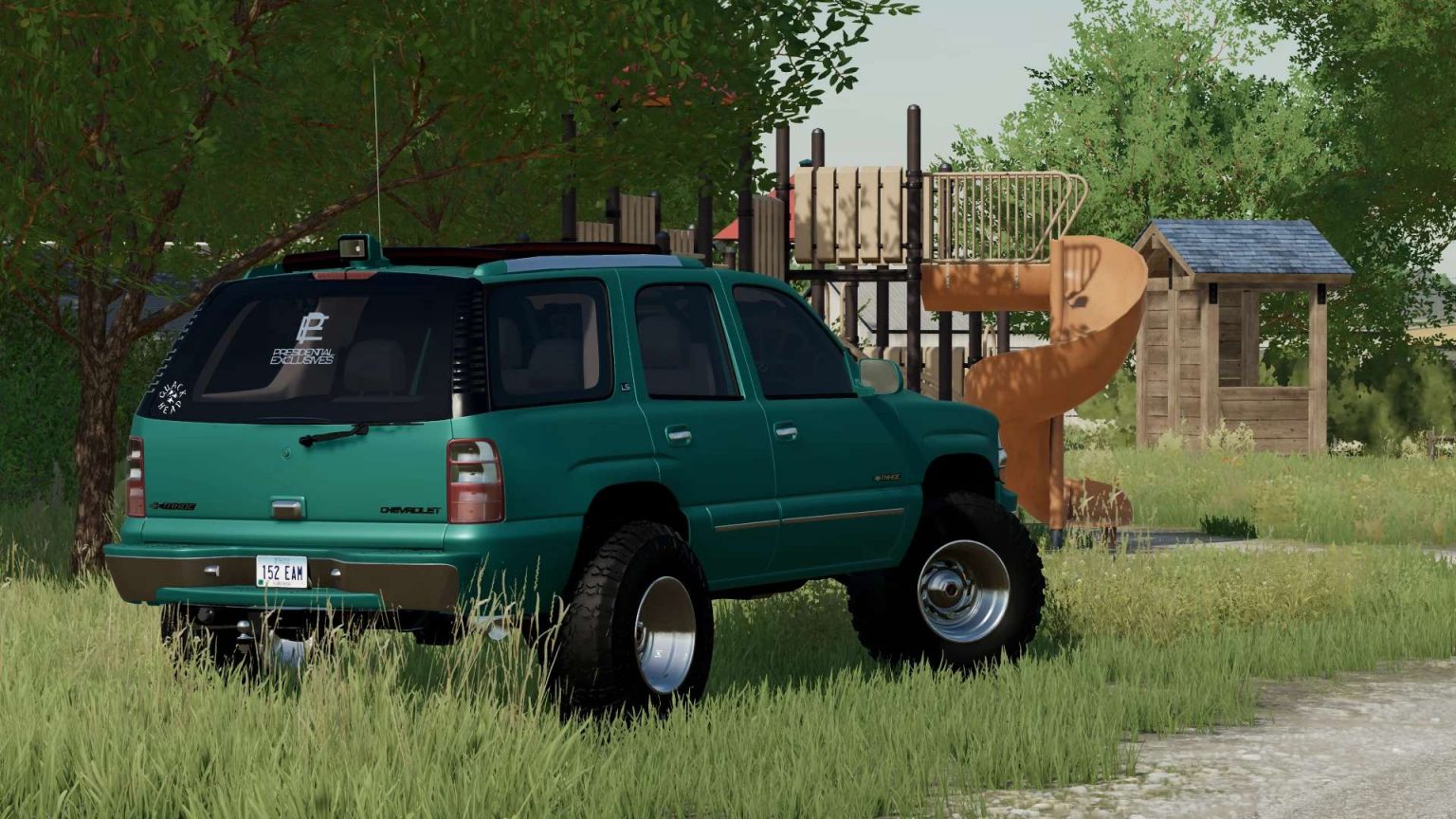 2002 Chevy Tahoe v1.0.0.0 Mod | Landwirtschafts Simulator 25 Mods ...