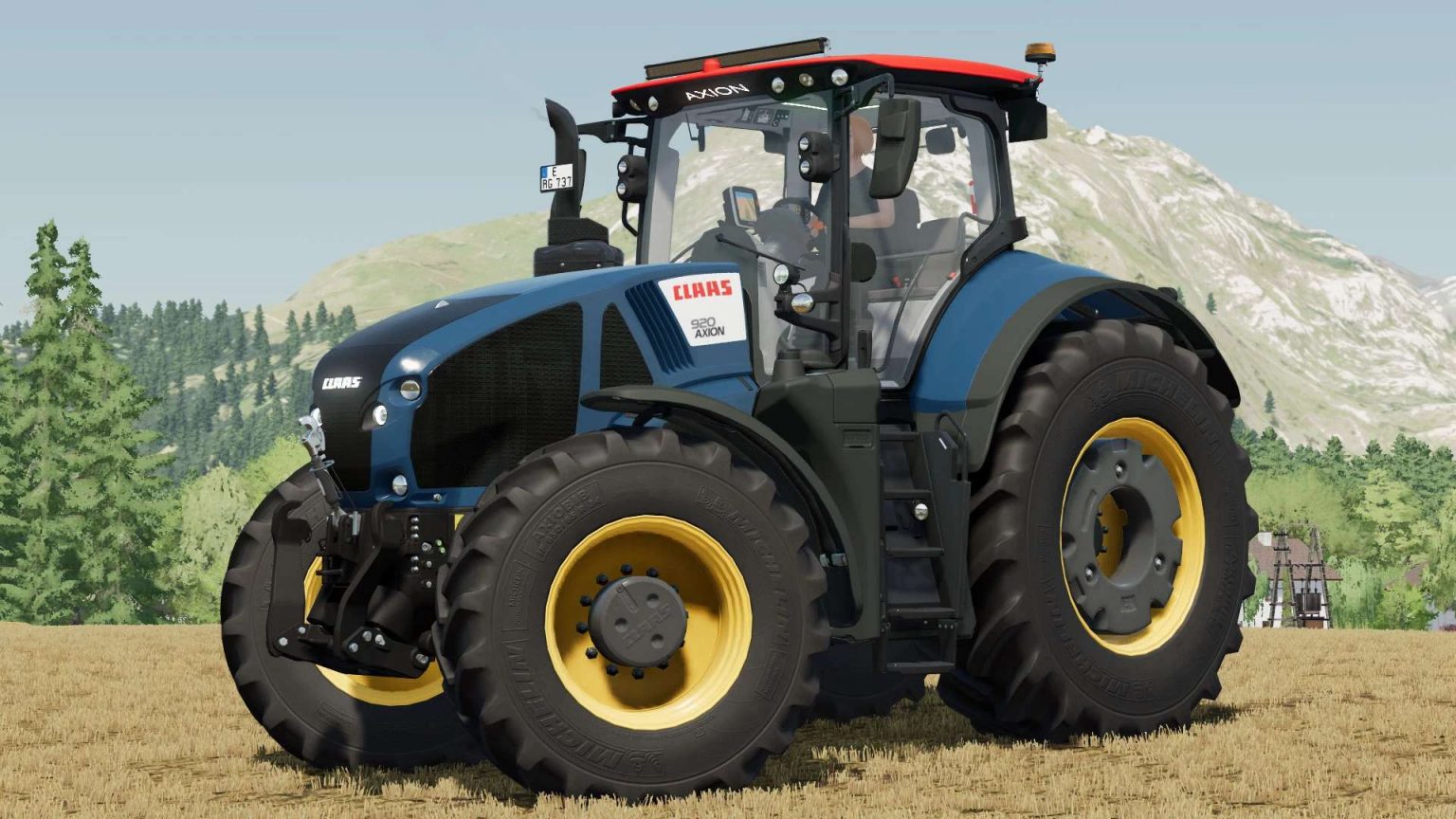 Claas Axion 920/960 v1.0.0.0 Mod | Landwirtschafts Simulator 25 Mods / LS25 Mods