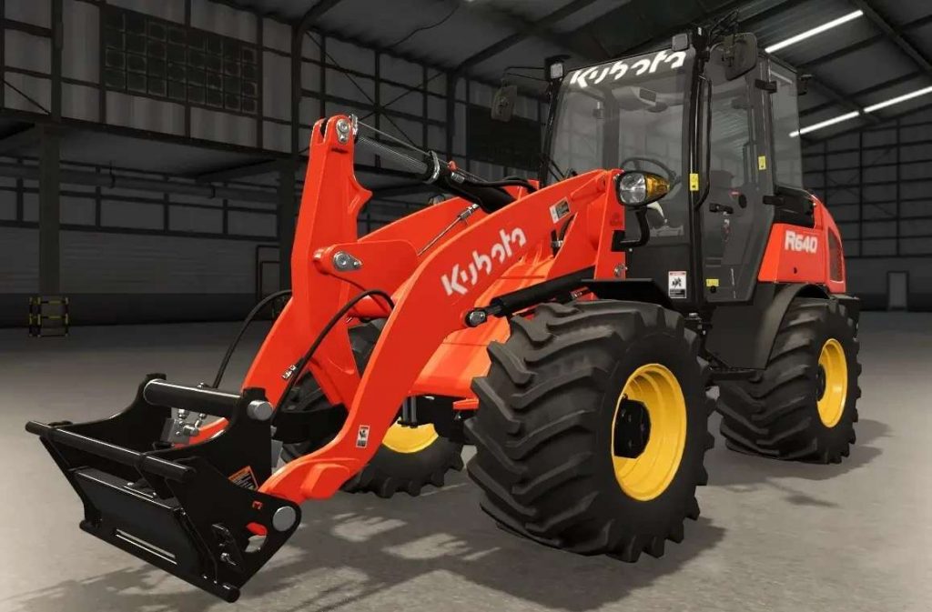 Kubota R640 Breitreifen + Felgenfarbe v1.0.0.0 Mod | Landwirtschafts ...