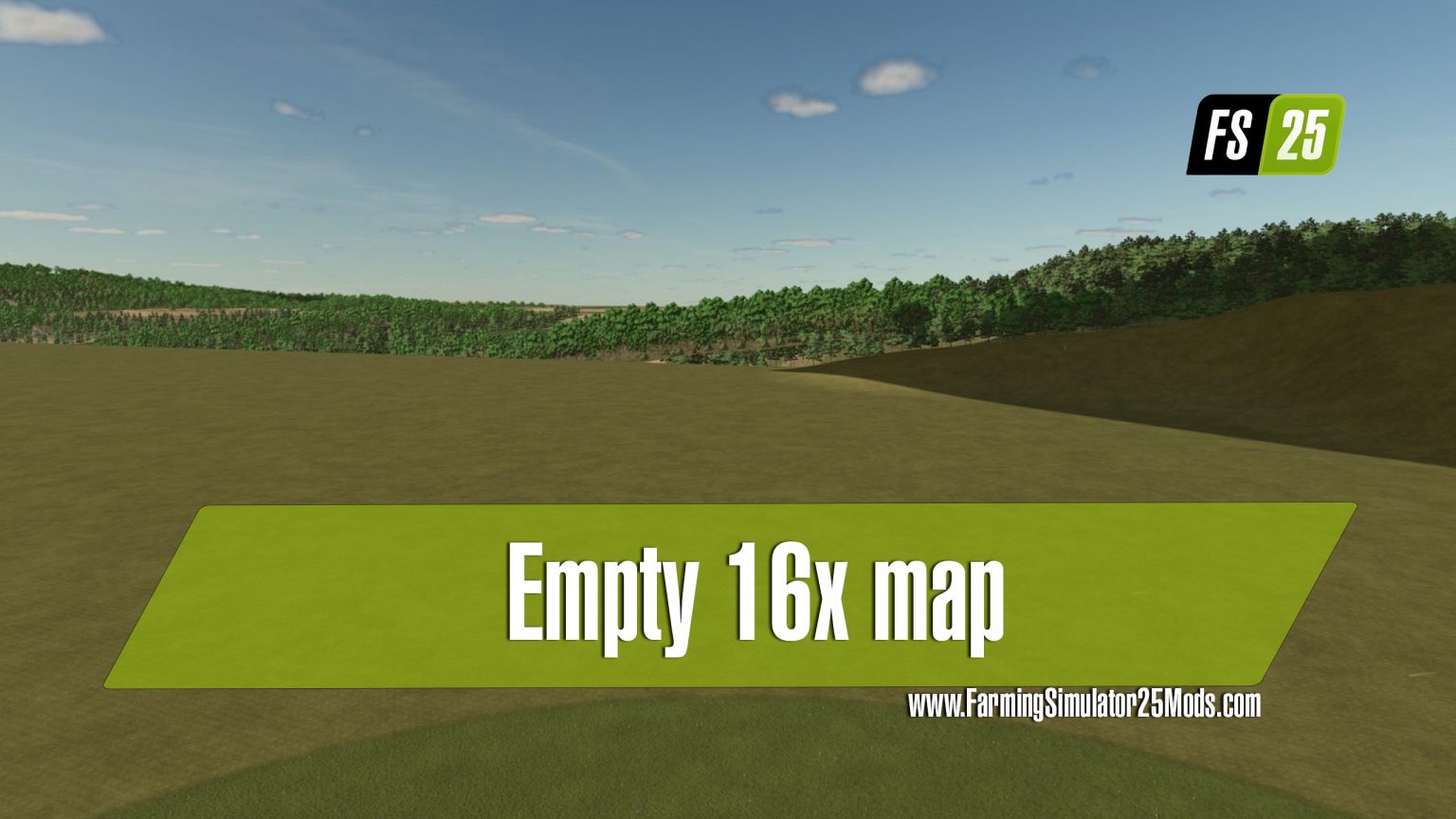 Leere 16x-Karte v1.0.3.0 Mod | Landwirtschafts Simulator 25 Mods / LS25 Mods