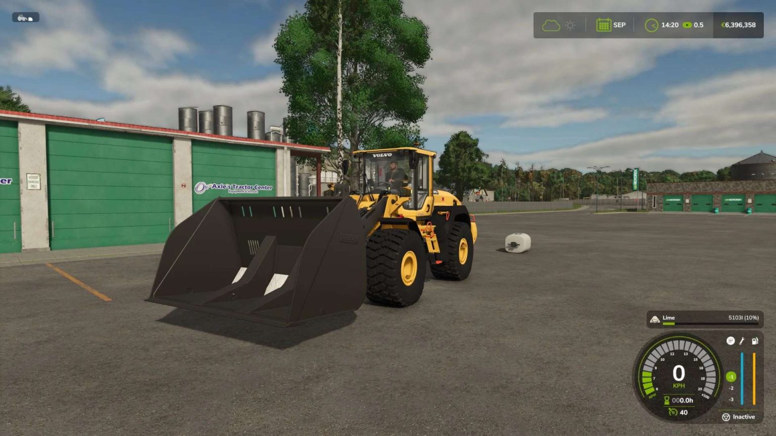 Volvo L120 Schaufel v1.0.0.0 Mod | Landwirtschafts Simulator 25 Mods / LS25 Mods