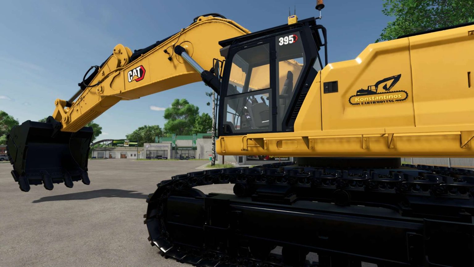 CAT 395 NG Bagger v1.0.0.0 Mod | Landwirtschafts Simulator 25 Mods ...