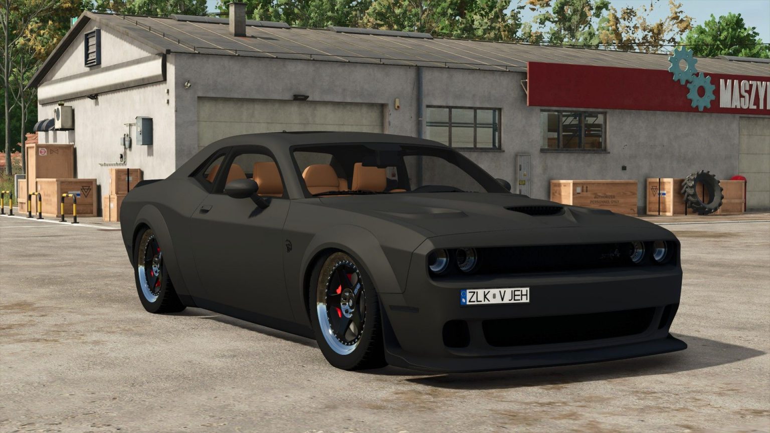 Dodge Challenger Hellcat v1.0.0.2 Mod | Landwirtschafts Simulator 25 ...