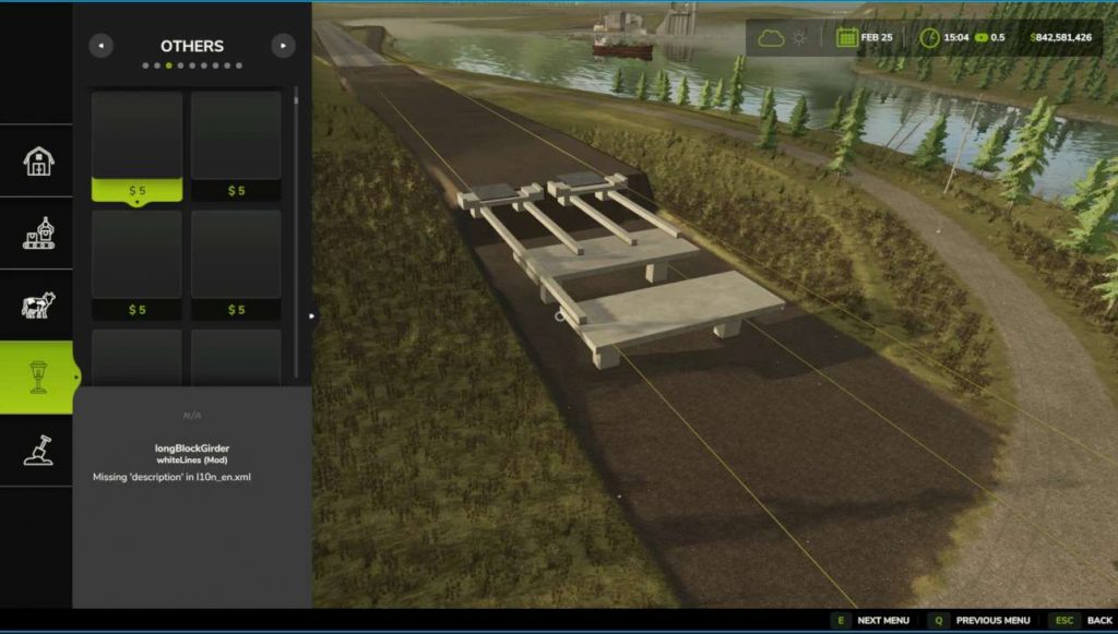 Interstate und Bridge Mod v1.0.0.0 Mod | Landwirtschafts Simulator 25 ...