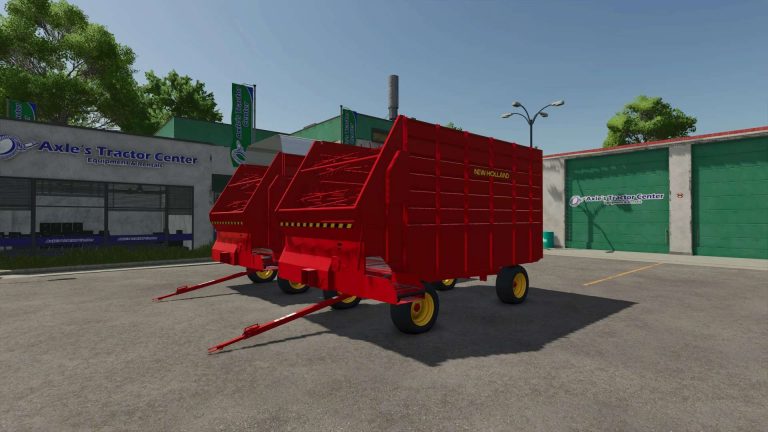 New Holland 714 Chopper Box v1.0.0.0 Mod | Landwirtschafts Simulator 25 ...