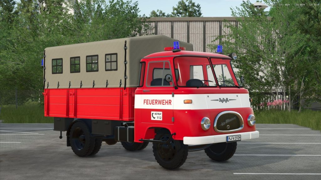 IFA-Robur SW2000 V1.0.0.0 Mod | Landwirtschafts Simulator 25 Mods ...