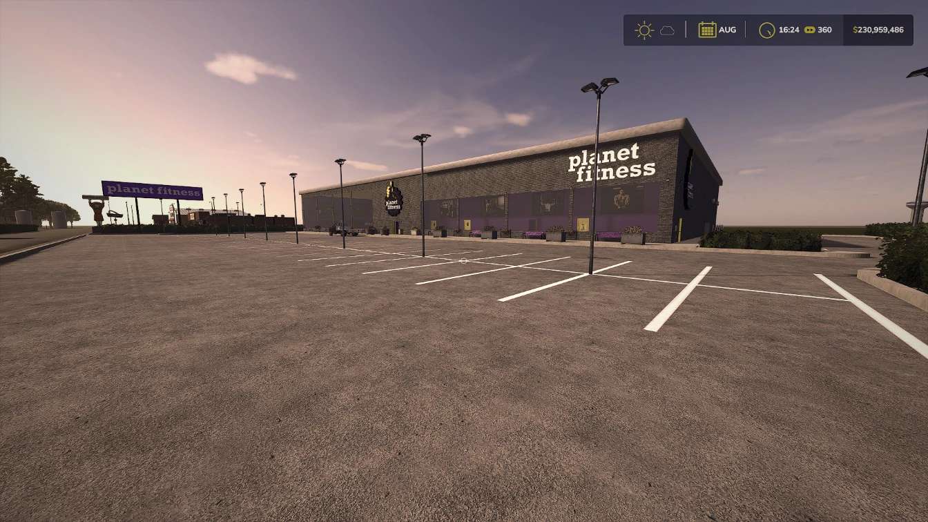 Planet Fitness v1.0.0.0 Mod | Landwirtschafts Simulator 25 Mods / LS25 Mods