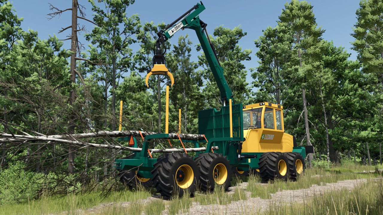 Lizard LogFlex Serie V1.0.5.0 Mod | Landwirtschafts Simulator 25 Mods ...